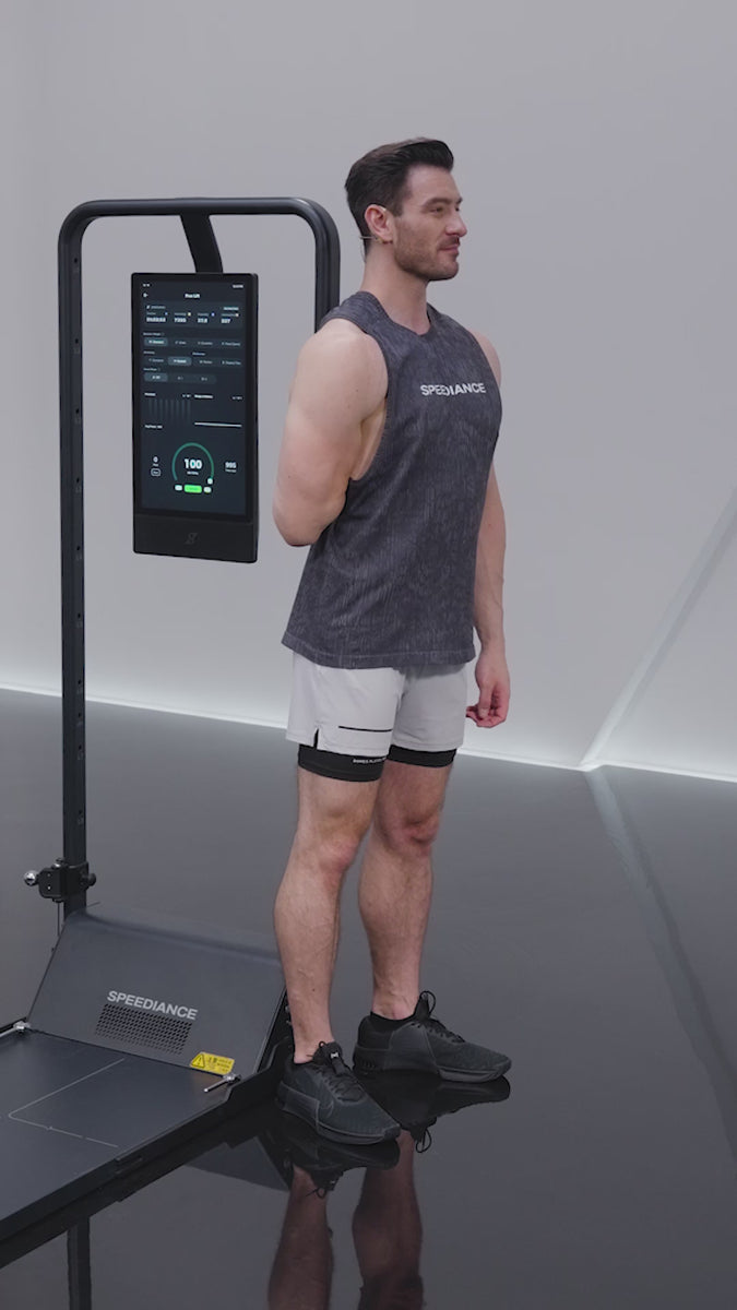 Estiramiento del deltoides lateral – Speediance España